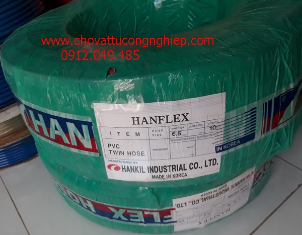 DÂY DẪN KHÍ GAS ĐÔI HANFLEX 6.5